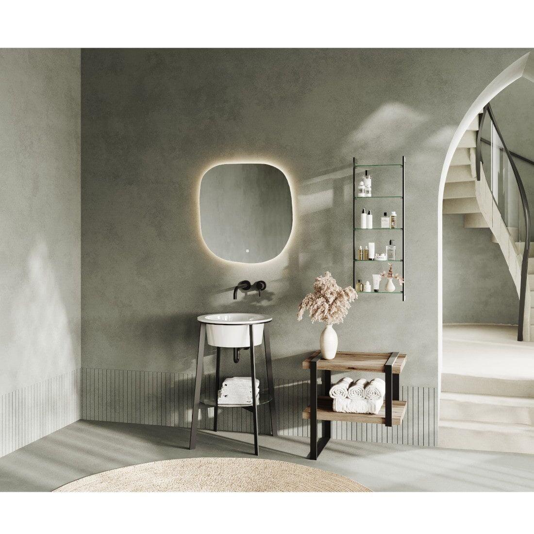 DELTA Ogledalo SD s ambijentalnom LED rasvjetom na dodir – Vitos Webshop