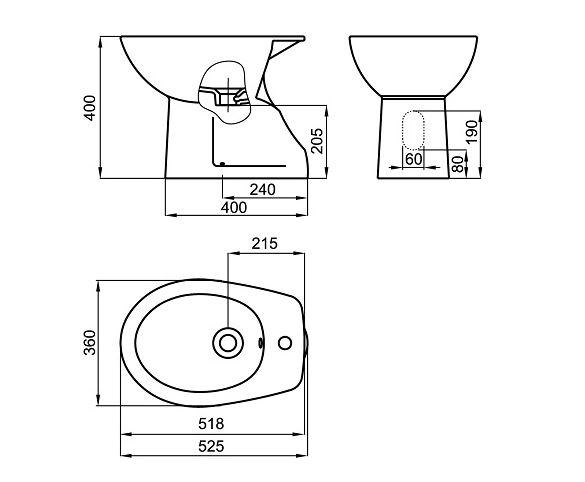 FAYANS NEO BIDE STOJEĆI – Vitos Webshop