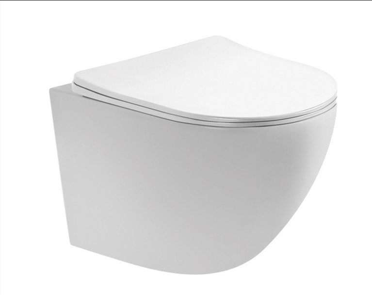 ARMAL SIRIUS tornado WC ŠKOLJKA VISEĆA RIMFREE VORTEX SA SJEDALOM SOFTCLOSE/QUICKRELEASE BIJELA ...