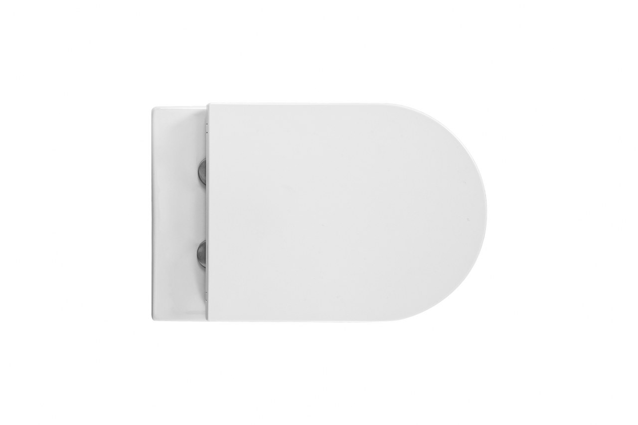 MONT BLANC wc školjka ROUND stojeća, sa sporospuštajućom sjedalicom, RIMLESS bije – Vitos Webshop