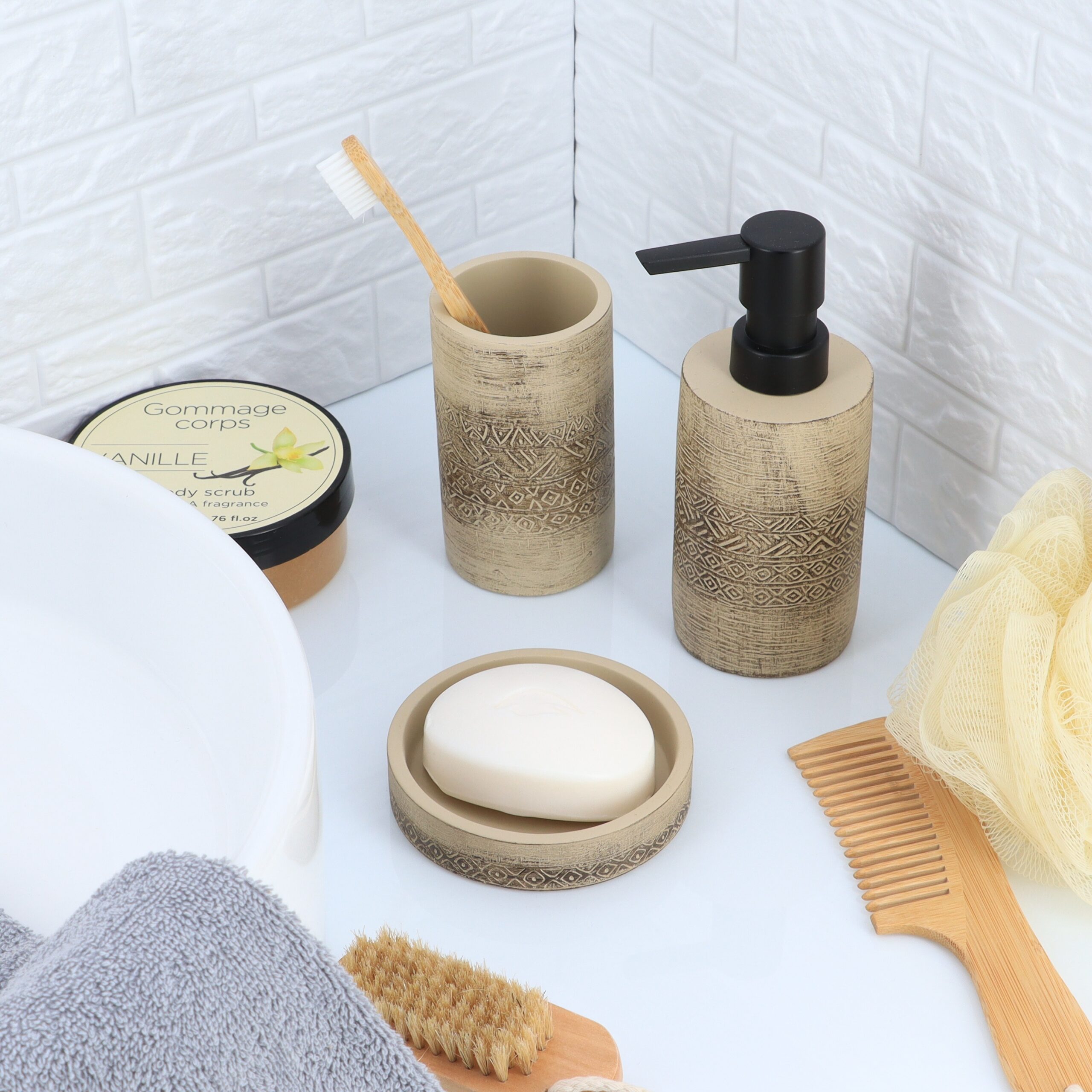 TENDANCE WC ČAŠA AREZZO CEMENT, BEŽ – Vitos Webshop